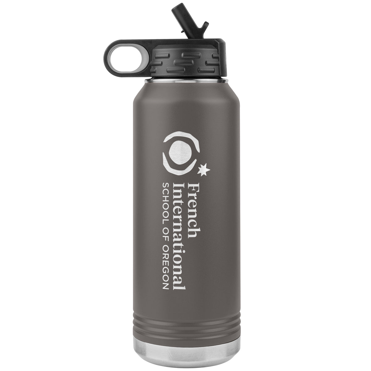 FI - 32oz Insulated Water Bottle – French International School Store